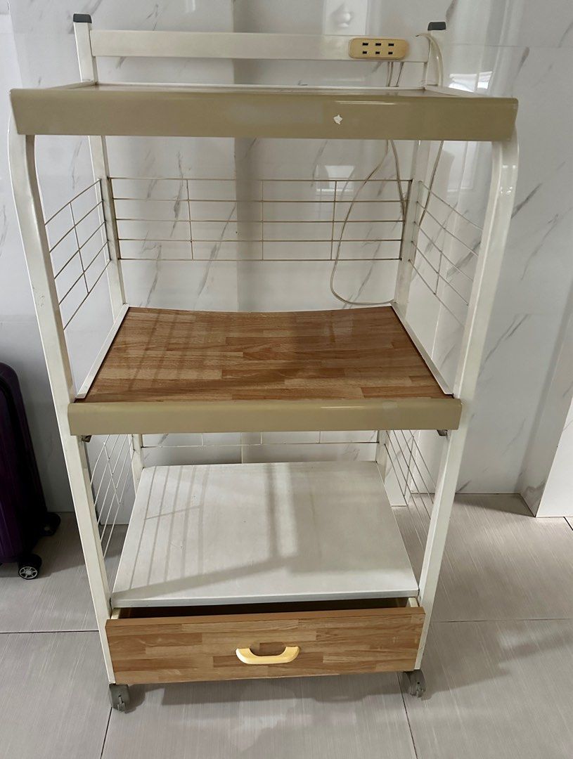 Multi purpose kitchen table / microwave table, Furniture & Home Living ...