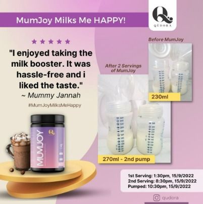 MUMJOY Lactation Milk Booster for Breastfeeding Mothers Suitable for ...