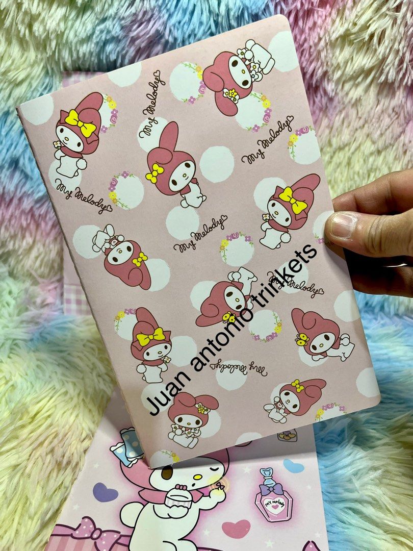 My Melody Stationery Lined Notebook, Hobbies & Toys, Stationary & Craft ...