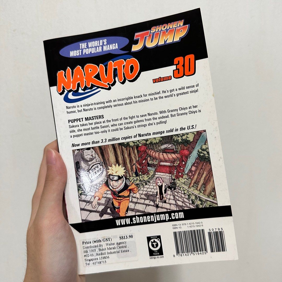 naruto volume 30 by masashi kishimoto, Hobbies & Toys, Books ...