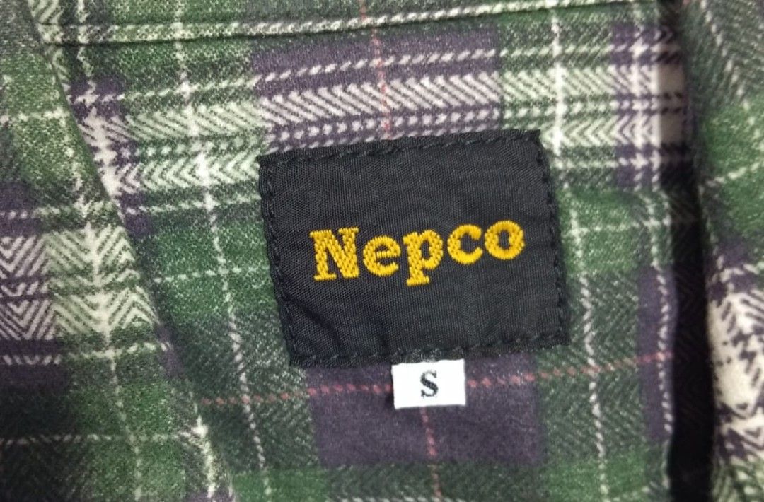NEPCO BY NEPENTHES NEW YORK FLANNEL SHIRT MADE IN JAPAN, Men's Fashion ...