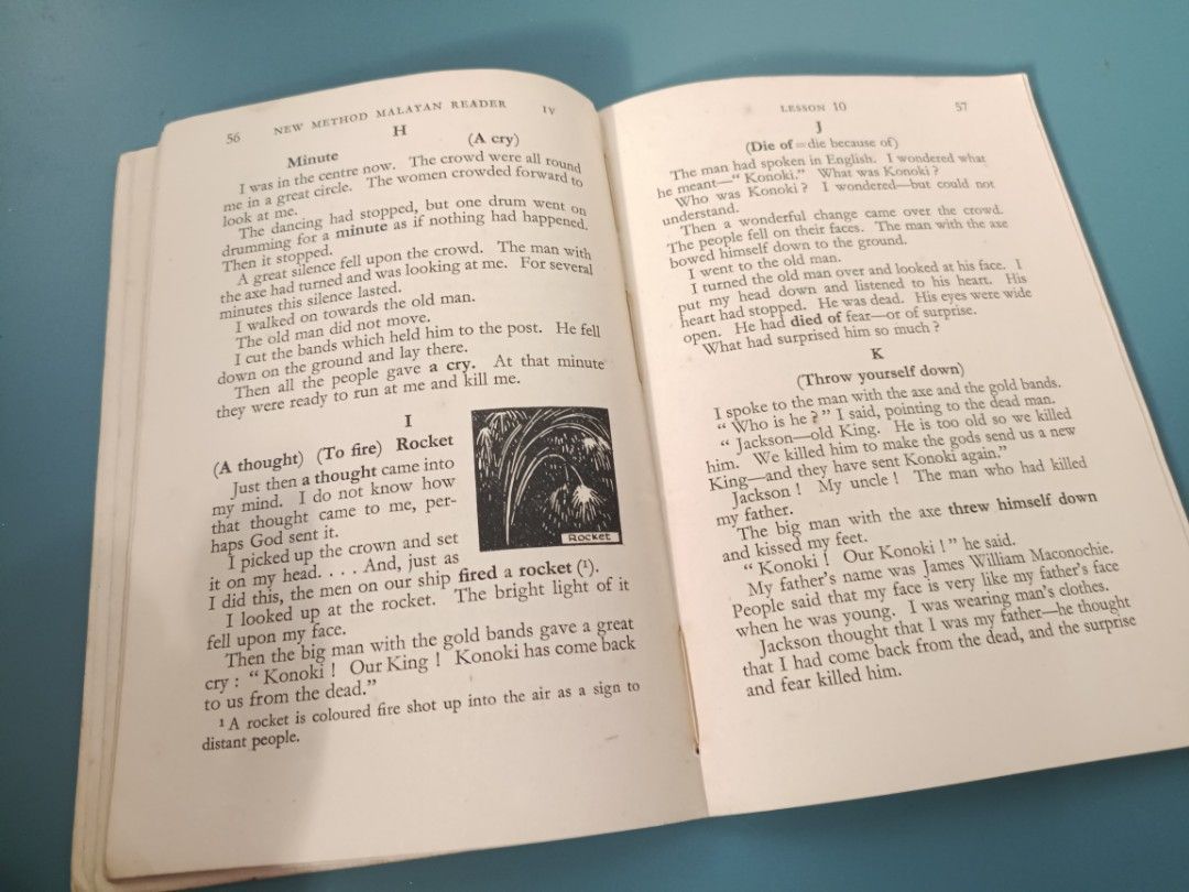 New Method Malayan Readers (1947 first print, antique), Hobbies & Toys, Books & Magazines ...