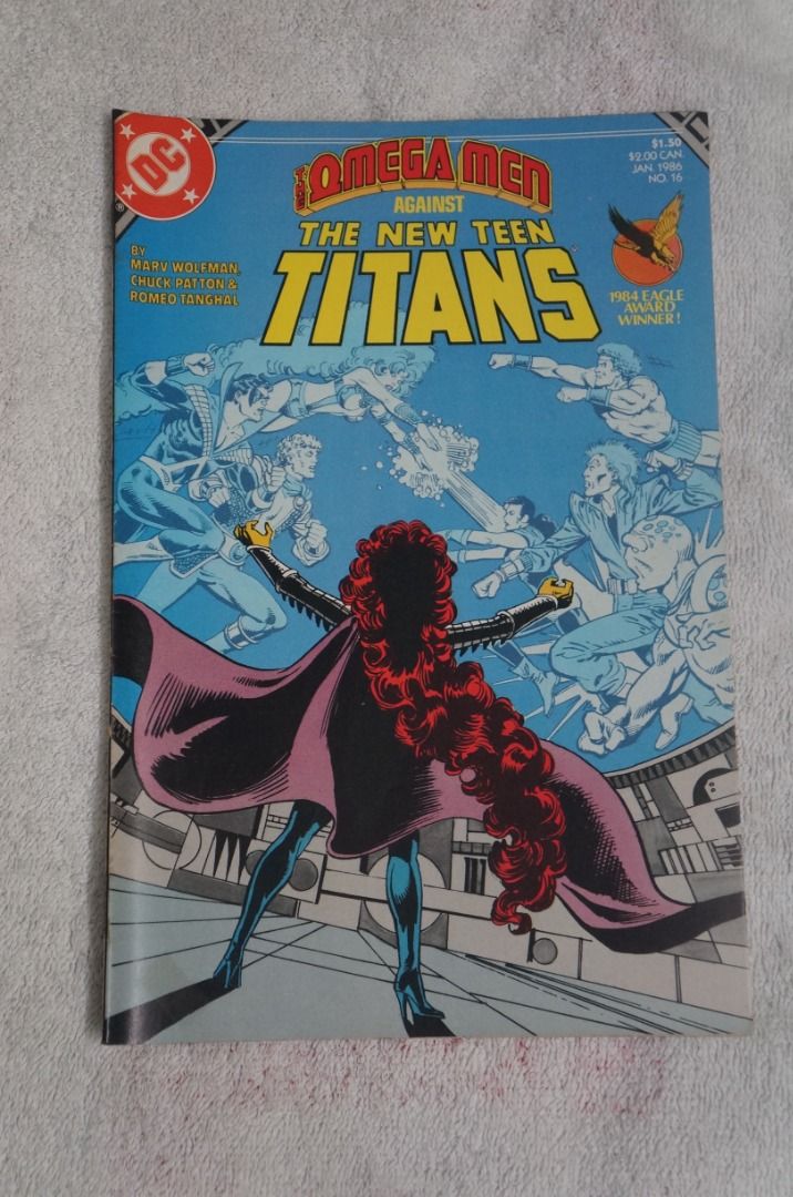 New Teen Titans (1984 2nd Series) issue 16. **Omega Men vs Teen Titans ...