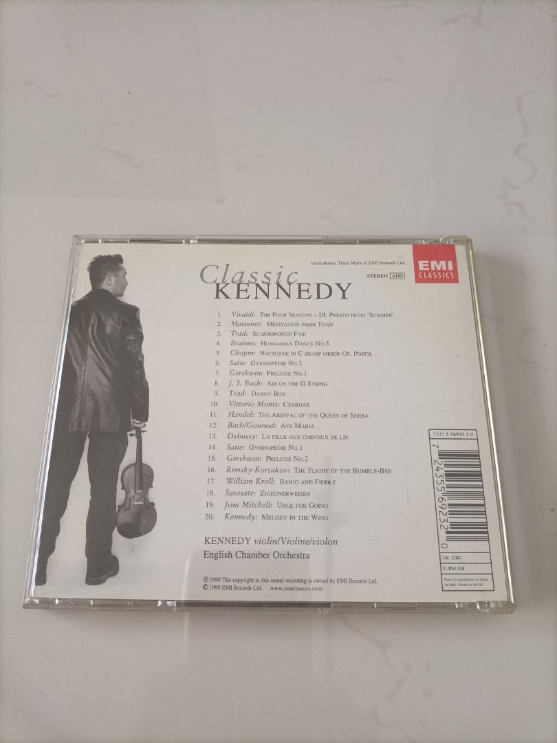 Nigel Kennedy - Classic Kennedy (CD) bo1, Hobbies & Toys, Music & Media ...