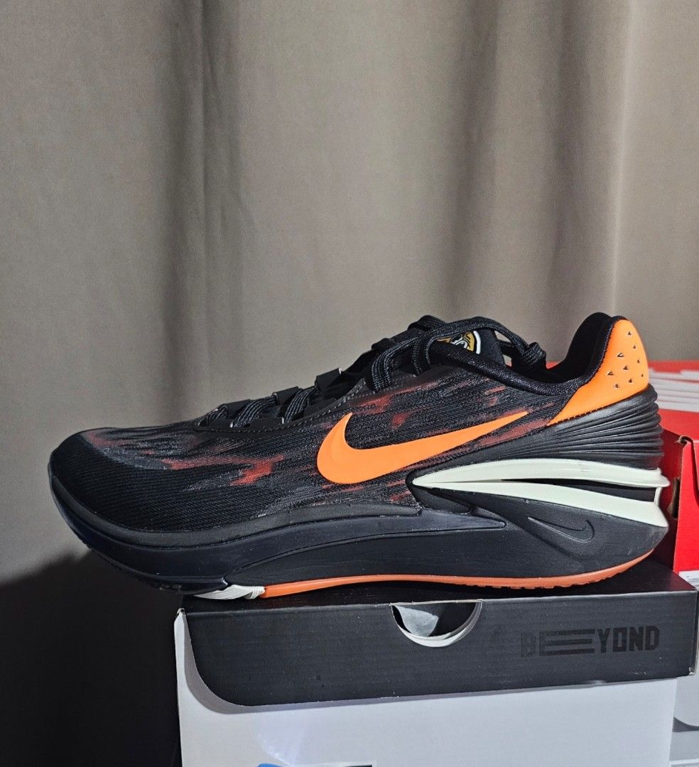 Nike gt cut 2 Black Orange, Men's Fashion, Footwear, Sneakers on Carousell