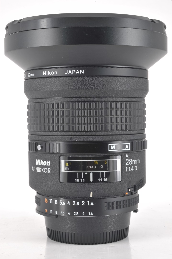 NIKON AFD 28mm F:1.4 Ais WIDE ANGLE LENS (MINT CONDITION), Photography ...