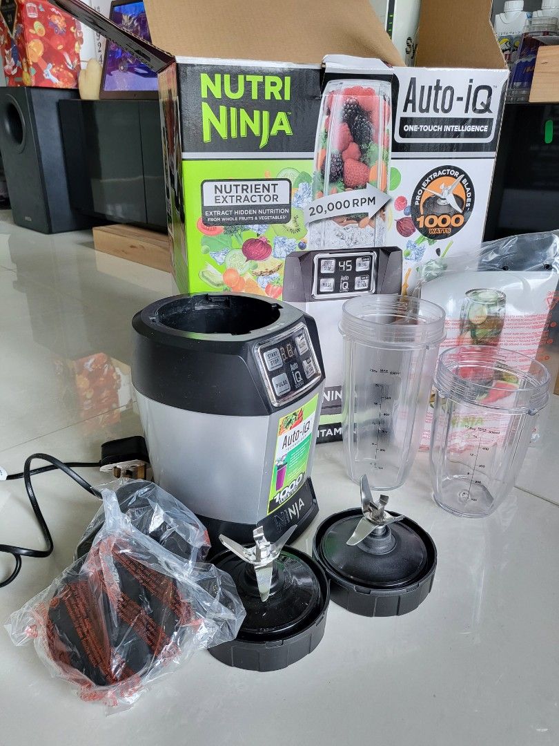 Ninja Auto-IQ blender, TV & Home Appliances, Kitchen Appliances ... Ninja Auto-IQ blender, TV & Home Appliances, Kitchen Appliances ...