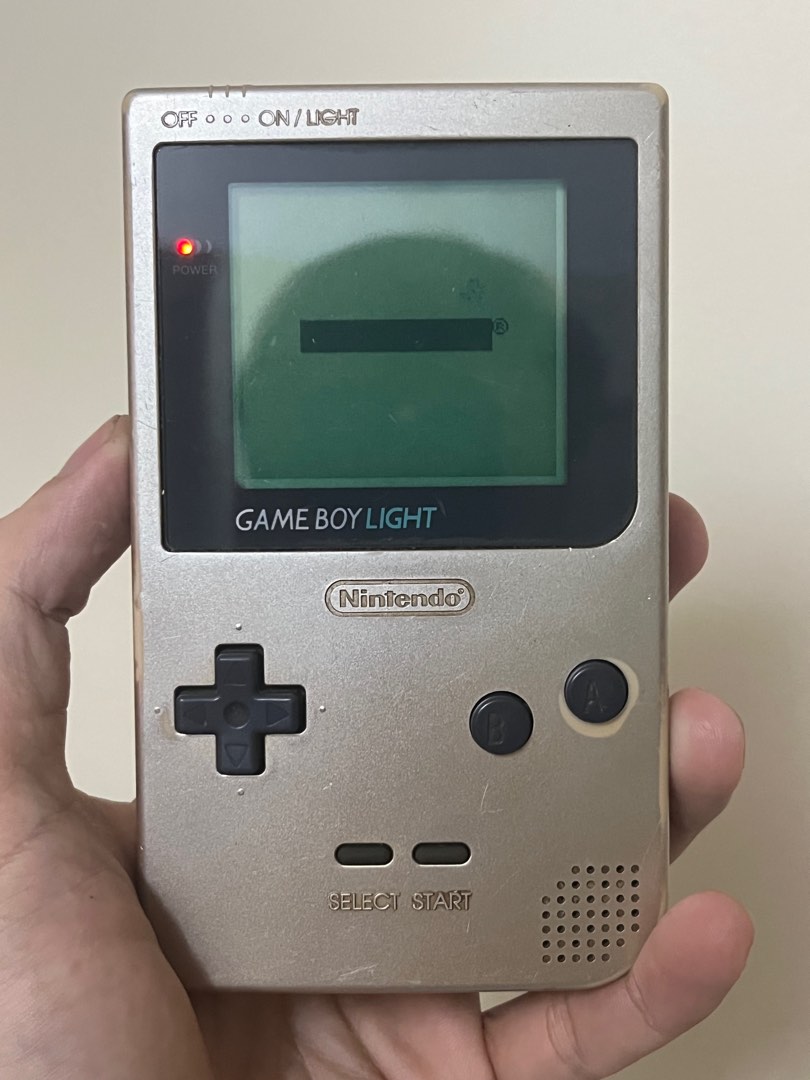 Nintendo Gameboy Light - Gold, Video Gaming, Video Game Consoles ...