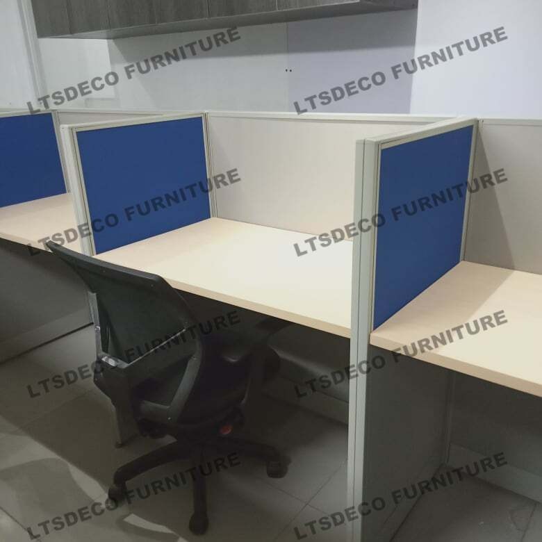 OFFICE PARTITION TWO TONE WORKSTATION TABLE on Carousell OFFICE PARTITION TWO TONE WORKSTATION TABLE on Carousell