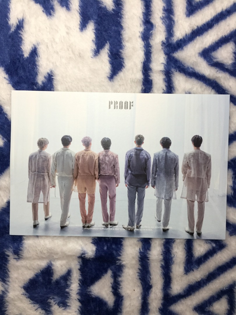 OT7 PC BTS ALBUM PROOF on Carousell