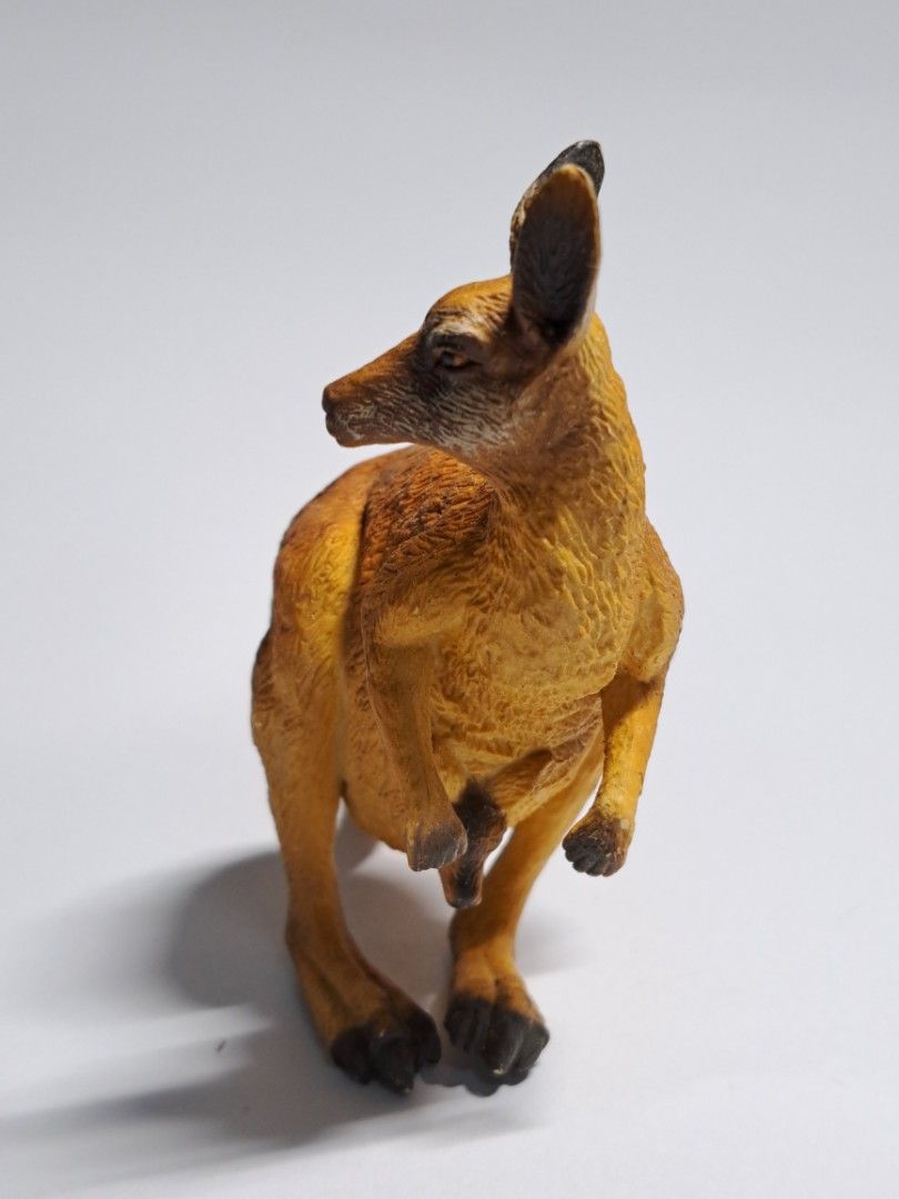 Papo -Hand-Painted - Figurine -Wild Animal Kingdom - Kangaroo with Joey ...