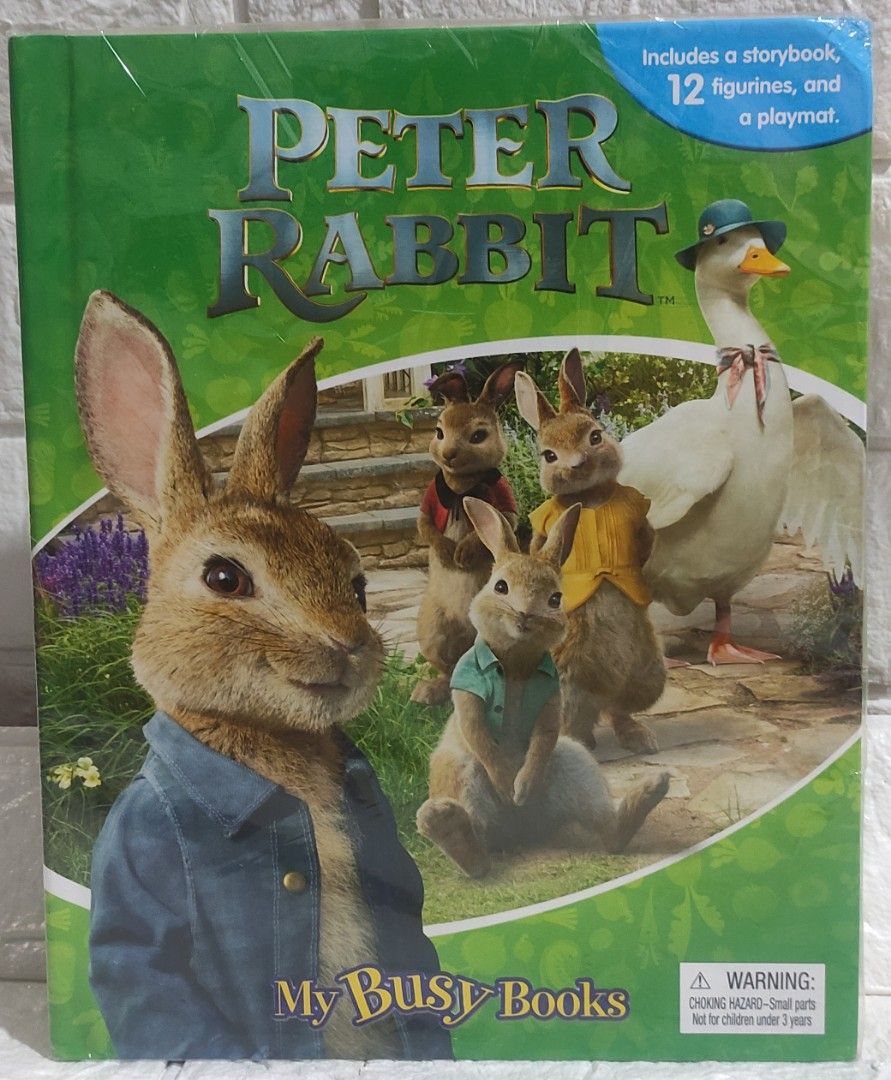 Peter Rabbit Busy Book, Hobbies & Toys, Books & Magazines, Children's ...