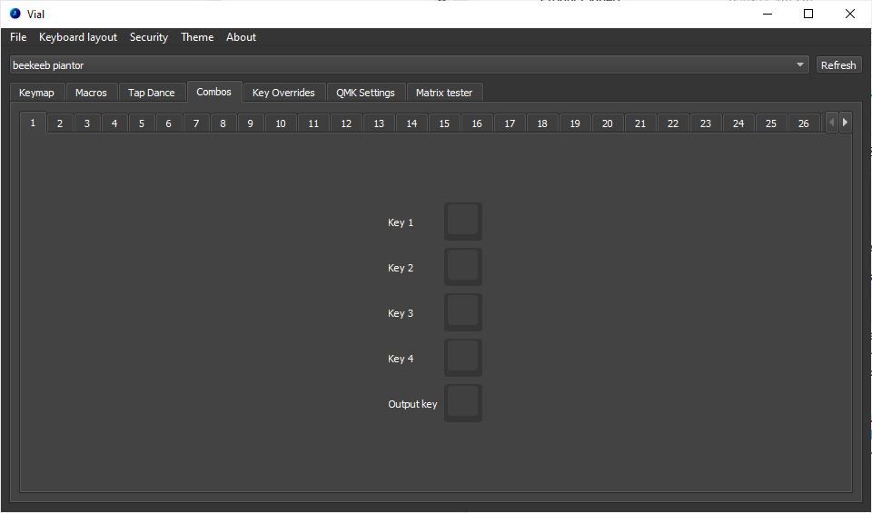 Piantor Split Ergonomic Keyboard 40% 42 Keys small keyboards qmk via ...