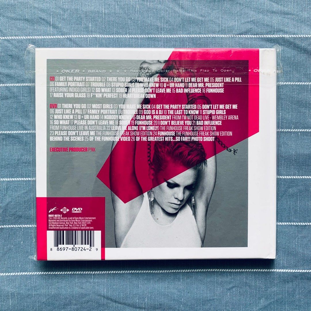 Pink - Greatest Hits... So Far CD, Hobbies & Toys, Music & Media, CDs ...