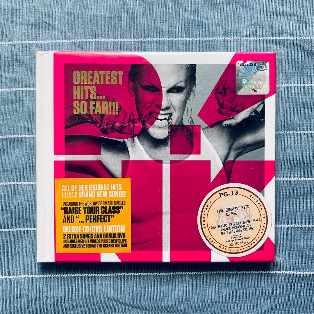 Pink - Greatest Hits... So Far CD, Hobbies & Toys, Music & Media, CDs ...