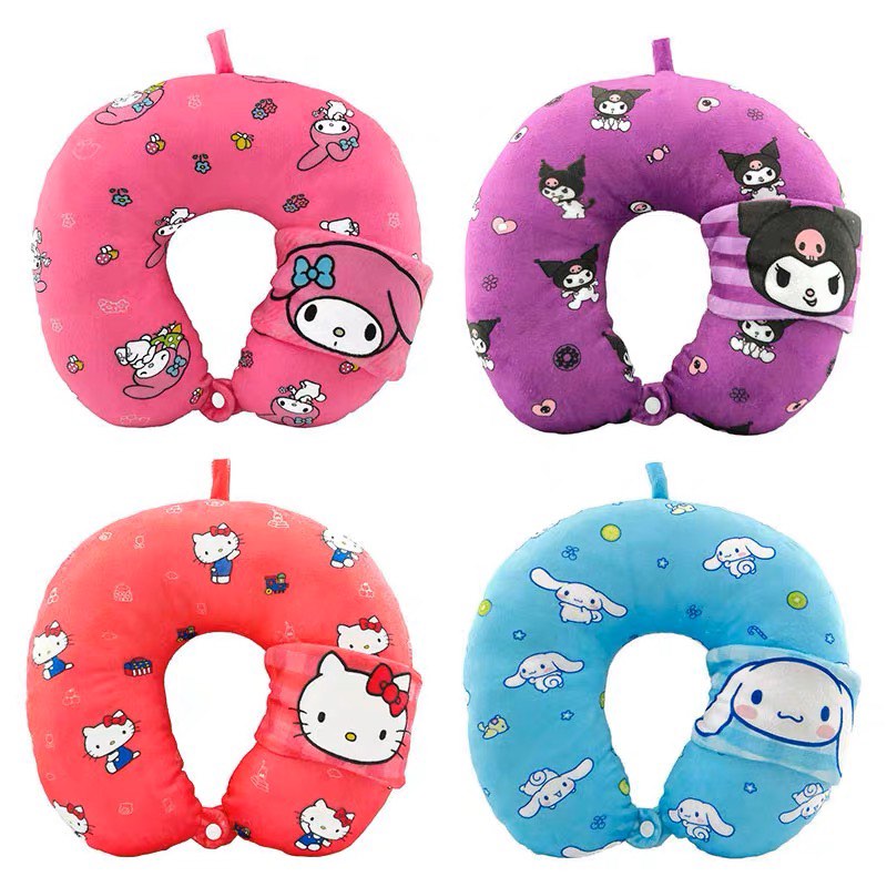 PO Sanrio Neck Pillow, Hobbies & Toys, Travel, Travel Essentials ...