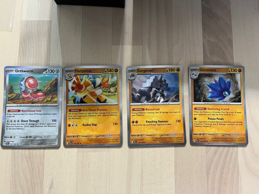 Pokemon Card Paldea Evolved Holo Rares & Trainer cards Deck Materials ...