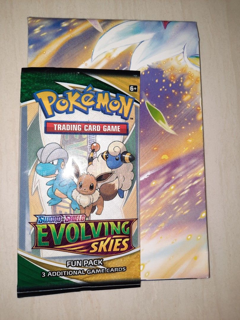 Pokemon (TCG) Evolving Skies Fun Pack, Hobbies & Toys, Toys & Games on ...