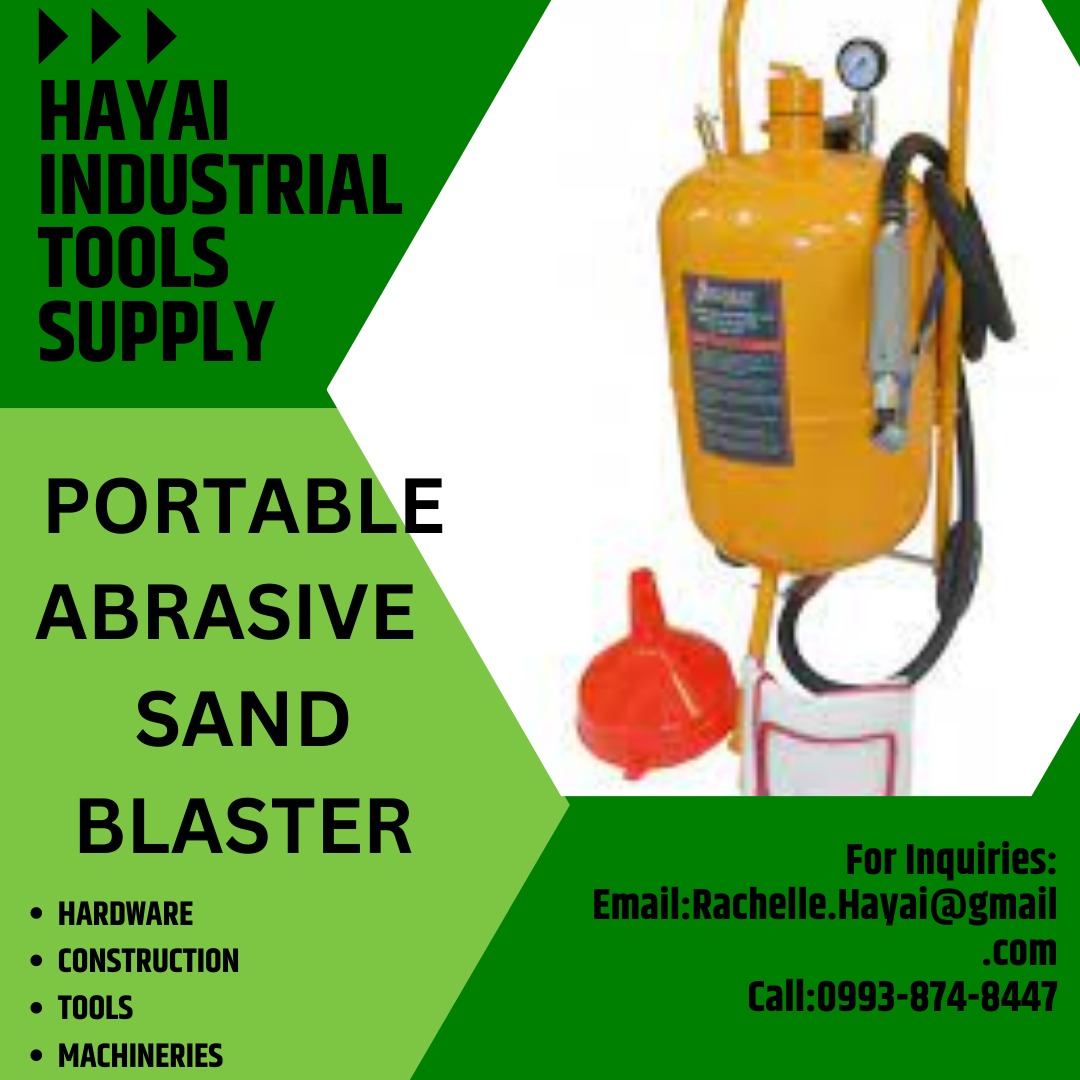 PORTABLE ABRASIVE SAND BLASTER on Carousell