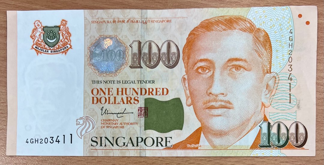 Portrait $100 with fancy jumbled ladders-numbers:01234, Hobbies & Toys ...