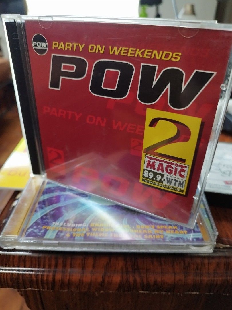 Pow party on weekends cd magic 89.9 cd 2 disc set, Hobbies & Toys ...
