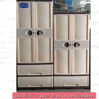 POWER STAR RATTAN CABINET (Plastic Cabinet/Wardrobe Organizer/Clothes ...