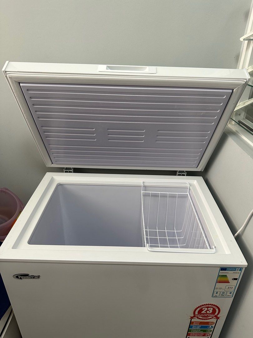PowerPac Chest Freezer 150L CFC Free, Chiller & Freezer (PPFZ150), TV ...