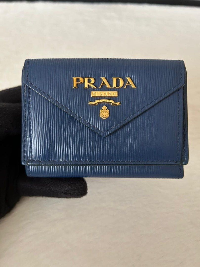 Prada Mini Trifold Wallet on Carousell