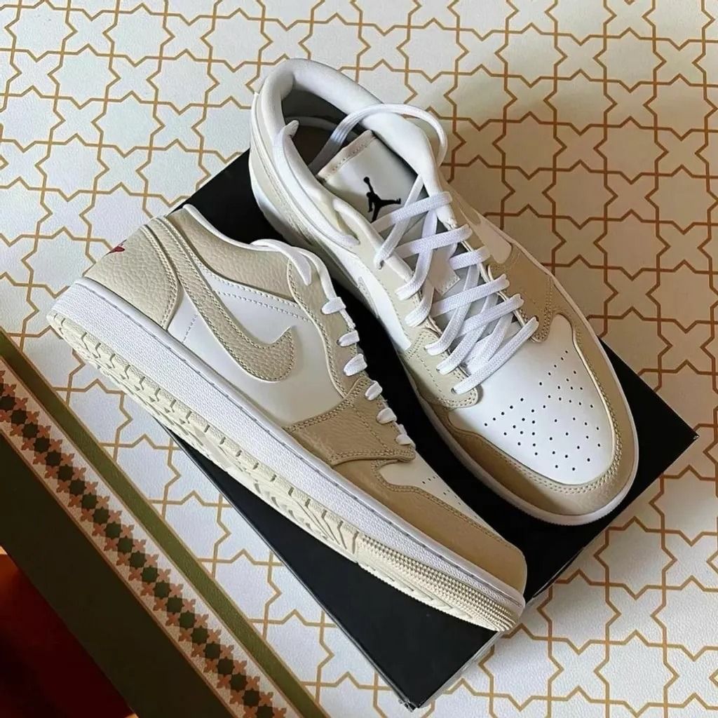 (Pre-order) Jordan 1 Low SE Sail Rattan University Red on Carousell