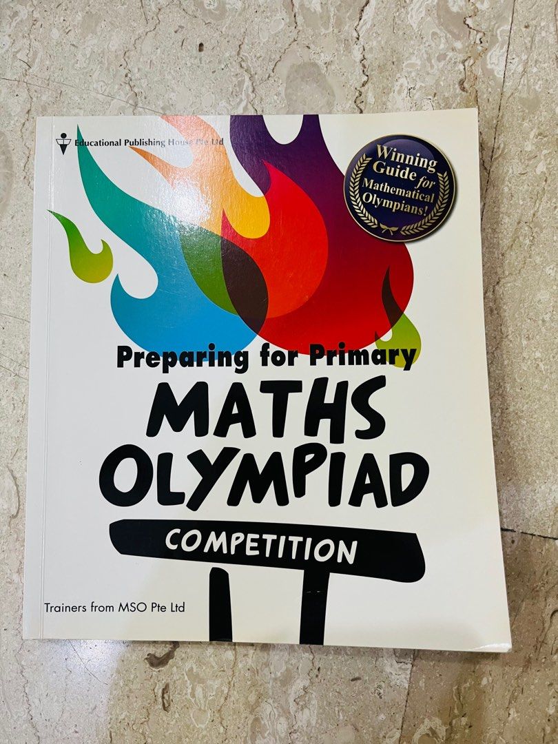 Preparing Maths Olympiad Competition/ Maths Olympiad book, Hobbies ...