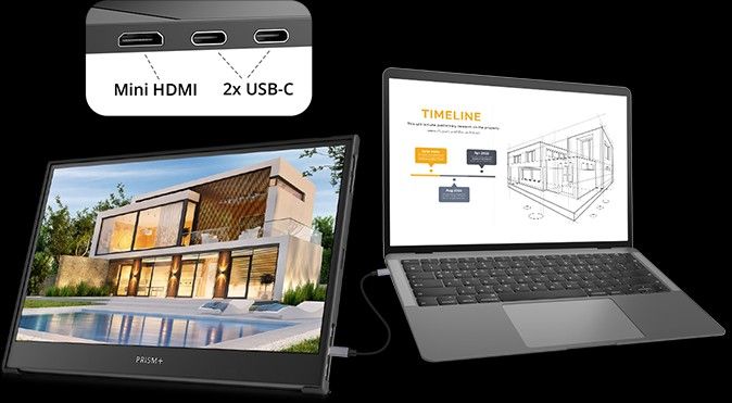 PRISM+ Nomad Ultra 4K 16" touchscreen monitor, Computers & Tech, Parts ...