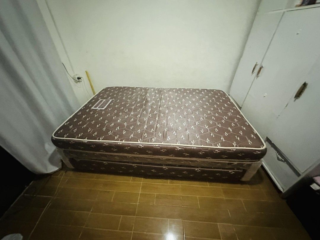 Pull out bed (DEWFOAM Diane's pull out bed), Furniture & Home Living, Furniture, Bed Frames ...