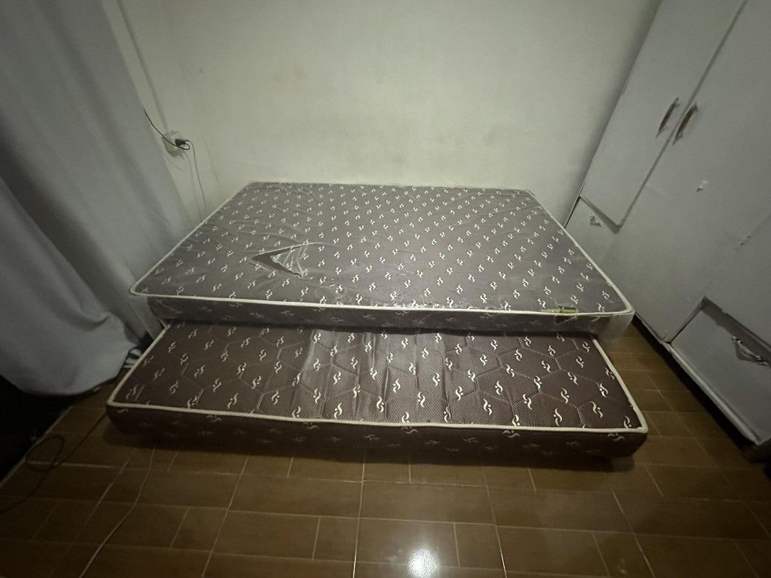 Pull out bed (DEWFOAM Diane's pull out bed), Furniture & Home Living, Furniture, Bed Frames ...