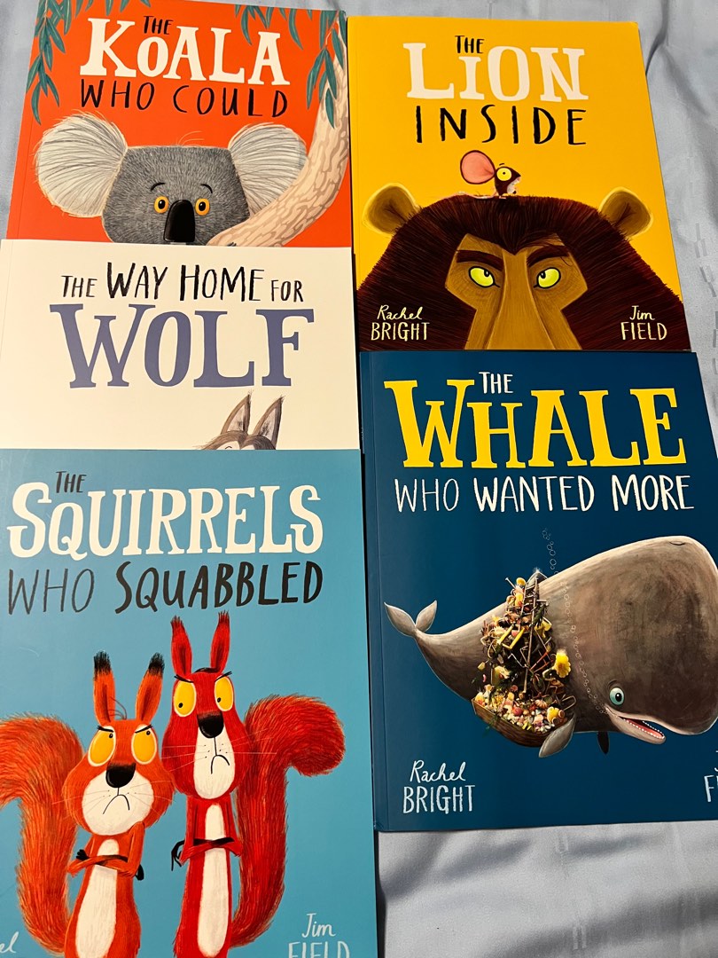 Rachel Bright (5 Books) Social Behaviour Development Illustration Books ...