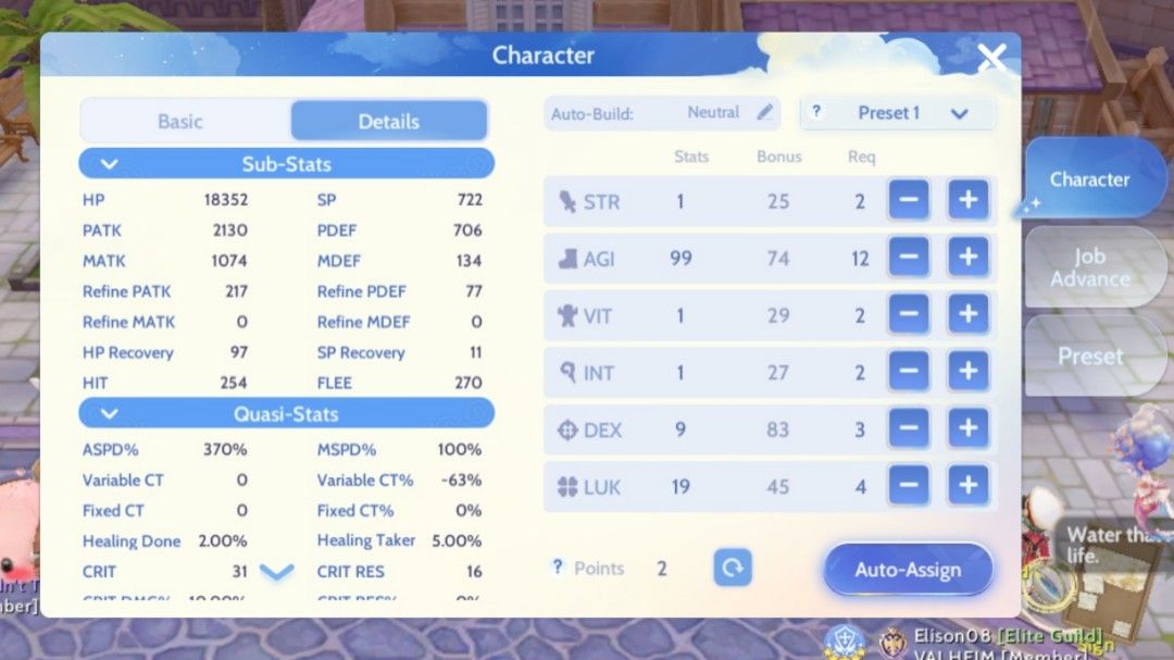 Ragnarok Origin Starter Account Level 70 Sniper with purple cards and A ...