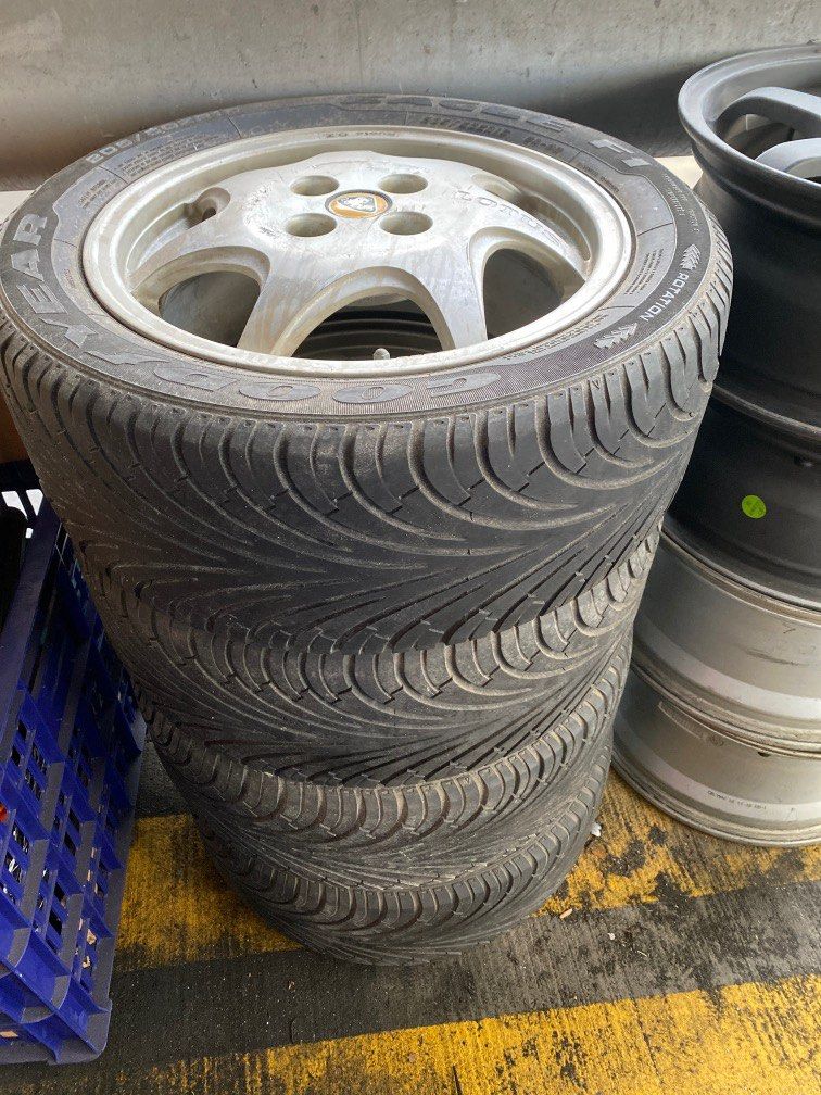 Rare Lotus elan original rim, Car Accessories, Tyres & Rims on Carousell