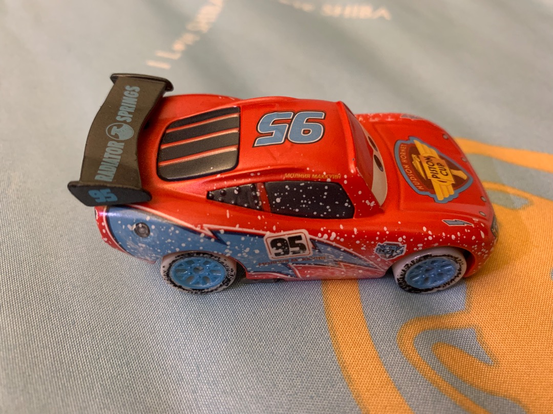 *RARE* Special Edition Mattel Disney/Pixar Cars Lightning McQueen Ice ...