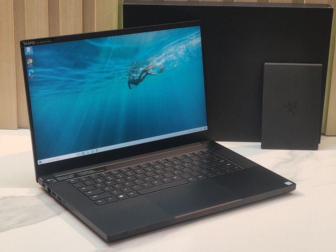 Razer Blade 15 Base Model Early 2020 RZ09-0328 i7 10th Gen 16GB RAM ...
