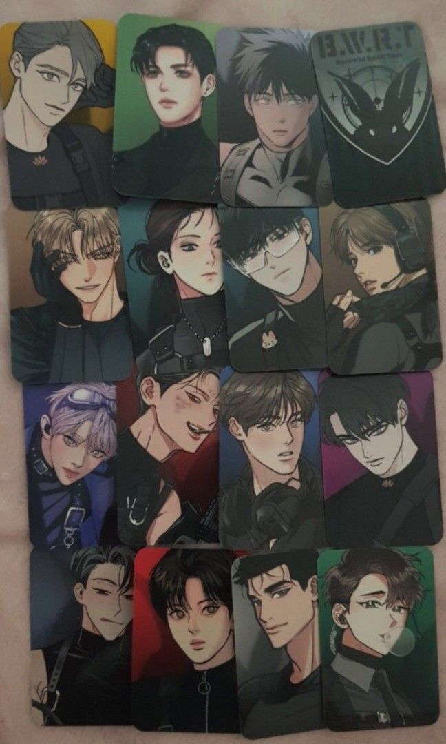 [READ FIRST] Lezhin Black Rabbit BL Photocards Only, Hobbies & Toys ...