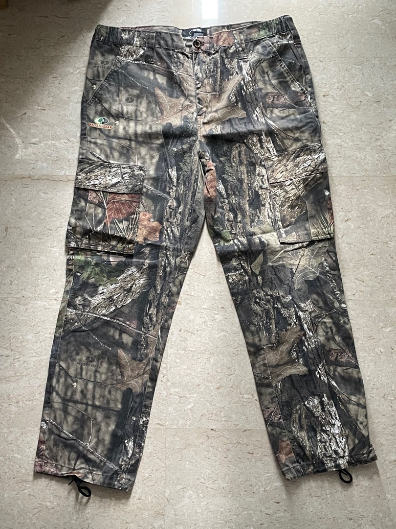 Real Tree Cargo Pants, Men's Fashion, Bottoms, Trousers on Carousell