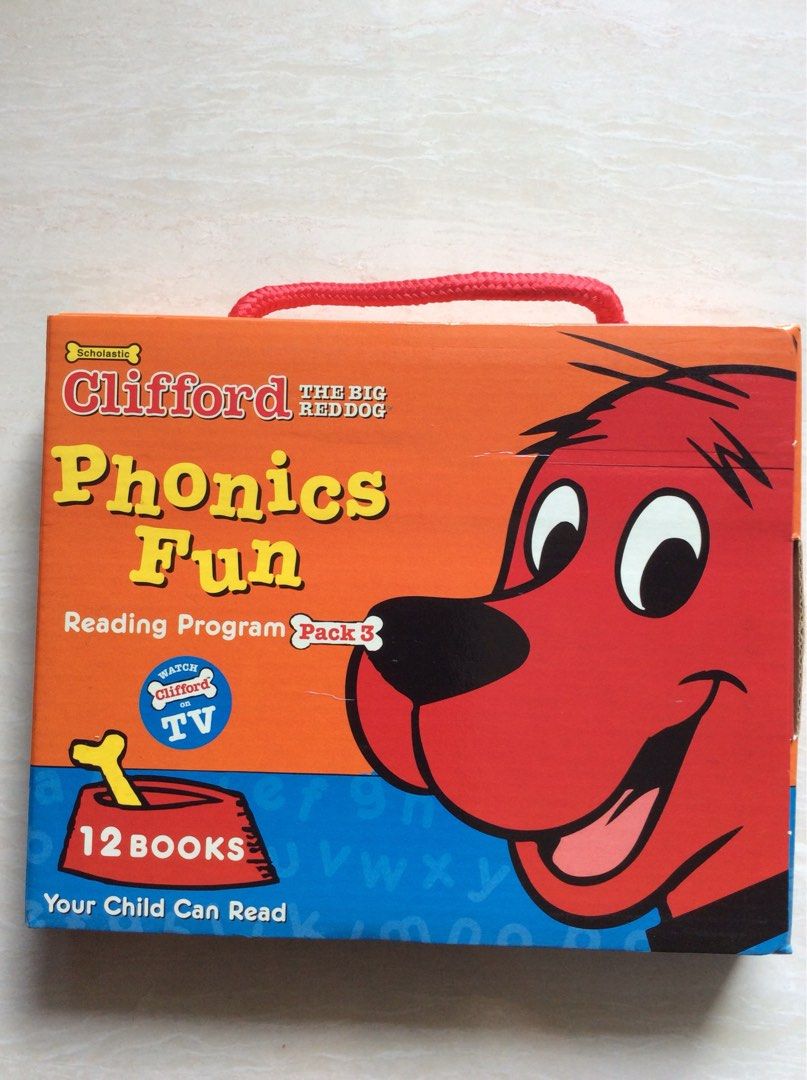 Clifford the Big Red Dog Phonics Fun Pack: Reading Program Pack 3 ...