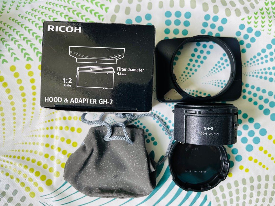 Ricoh GH-2 Hood Adapter (made in Japan), 攝影器材, 鏡頭及裝備 - Carousell