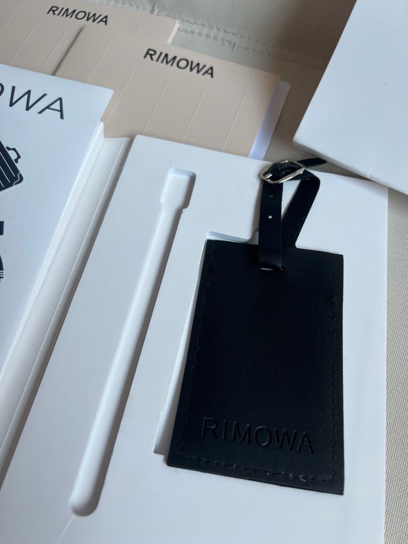 Rimowa Luggage Tag & Stickers, Hobbies & Toys, Stationary & Craft ...