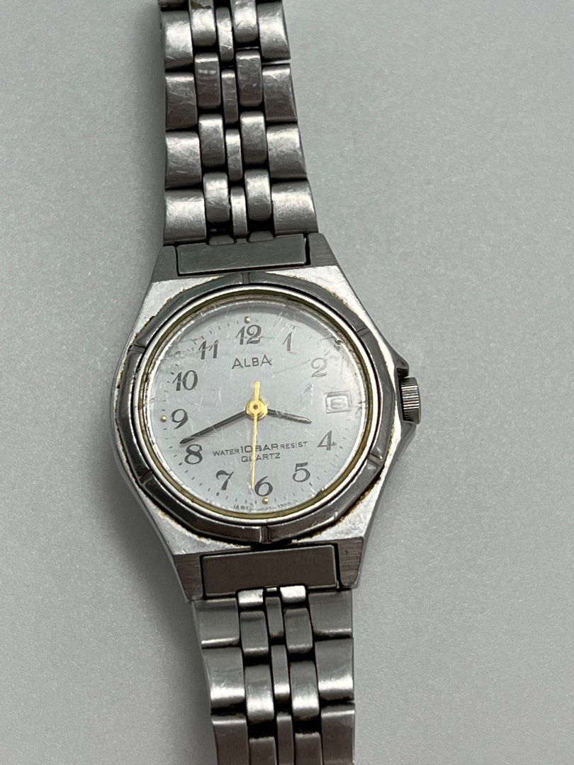 Seiko Alba Compact Dainty Stainless steel ladies watch, Women's Fashion ...