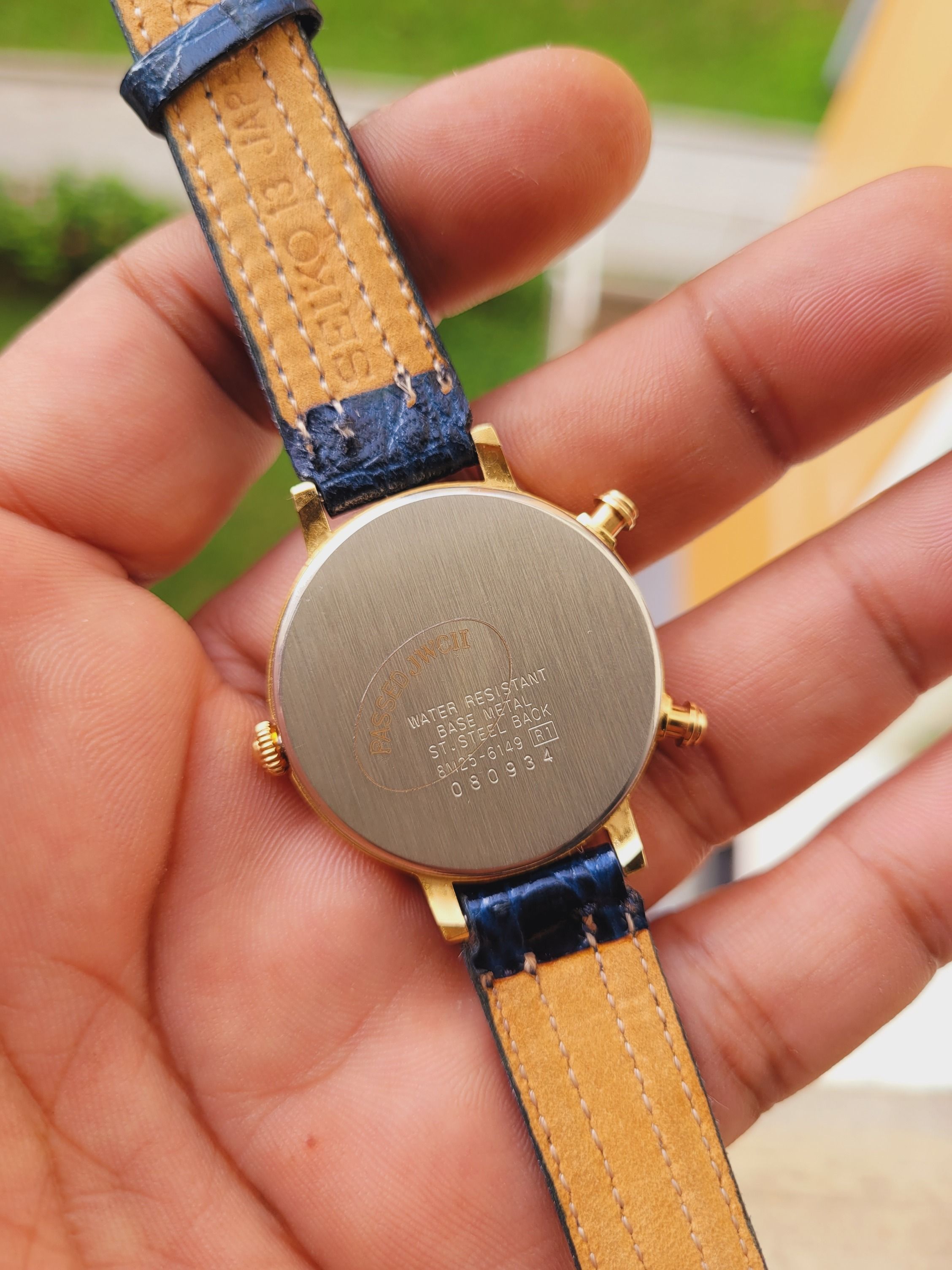 Seiko Chronograph Alarm Magic Hands 8M25 NOS Set, Luxury, Watches on ...