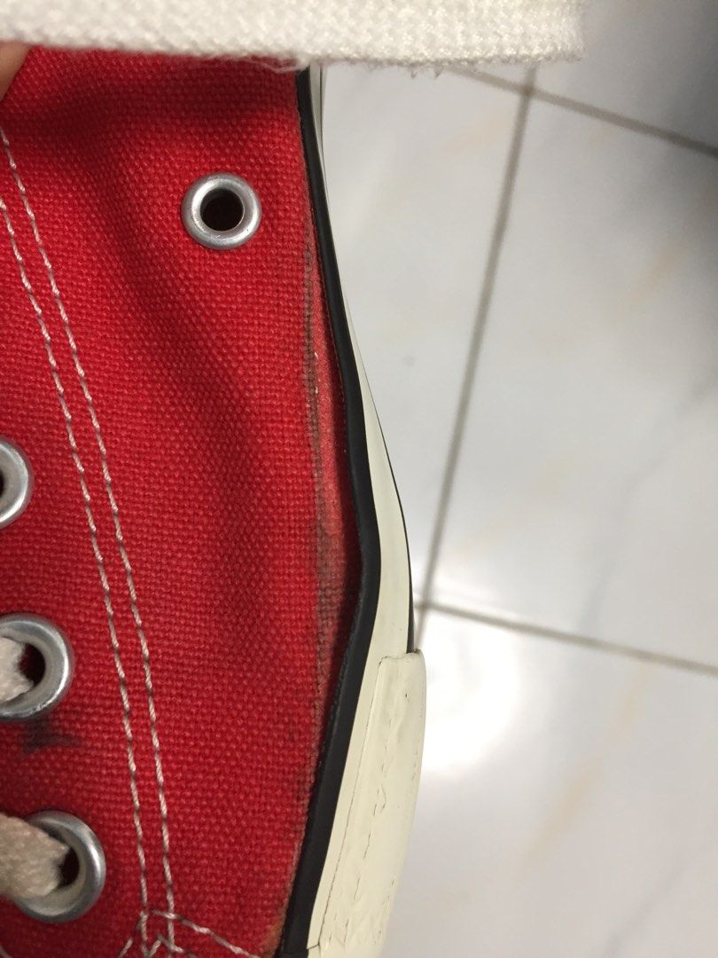 Sepatu converse all star low merah red, Fesyen Pria, Sepatu , Sneakers ...