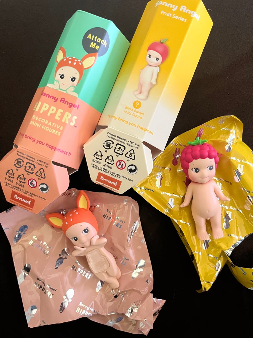SET: Fawn Hipper and Raspberry Sonny Angel, Hobbies & Toys, Toys ...