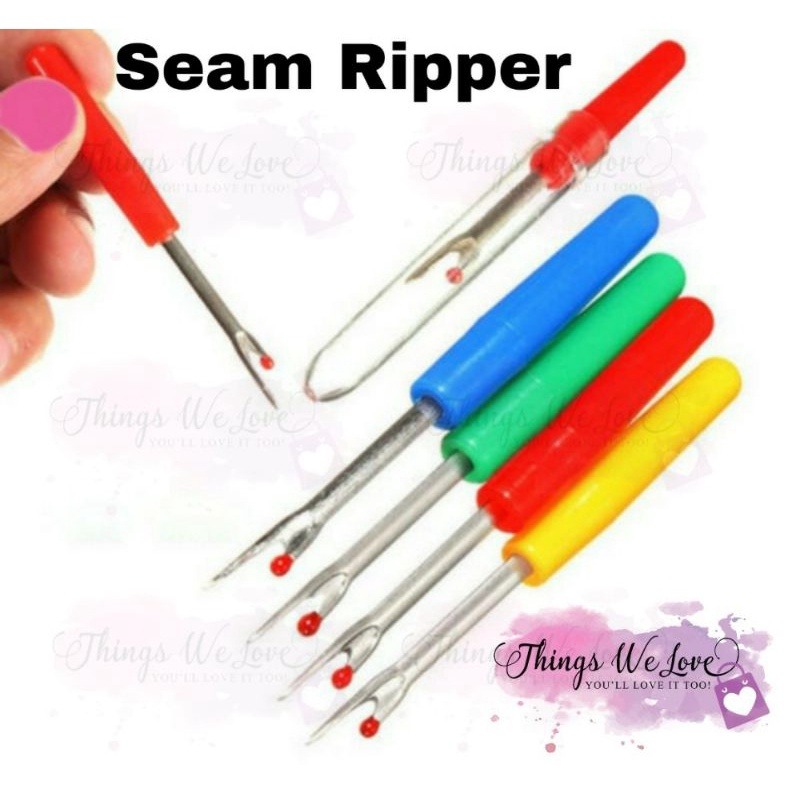Set of 3pcs : Seam Ripper Stitch Unpicker Clothing Stitches Remover ...