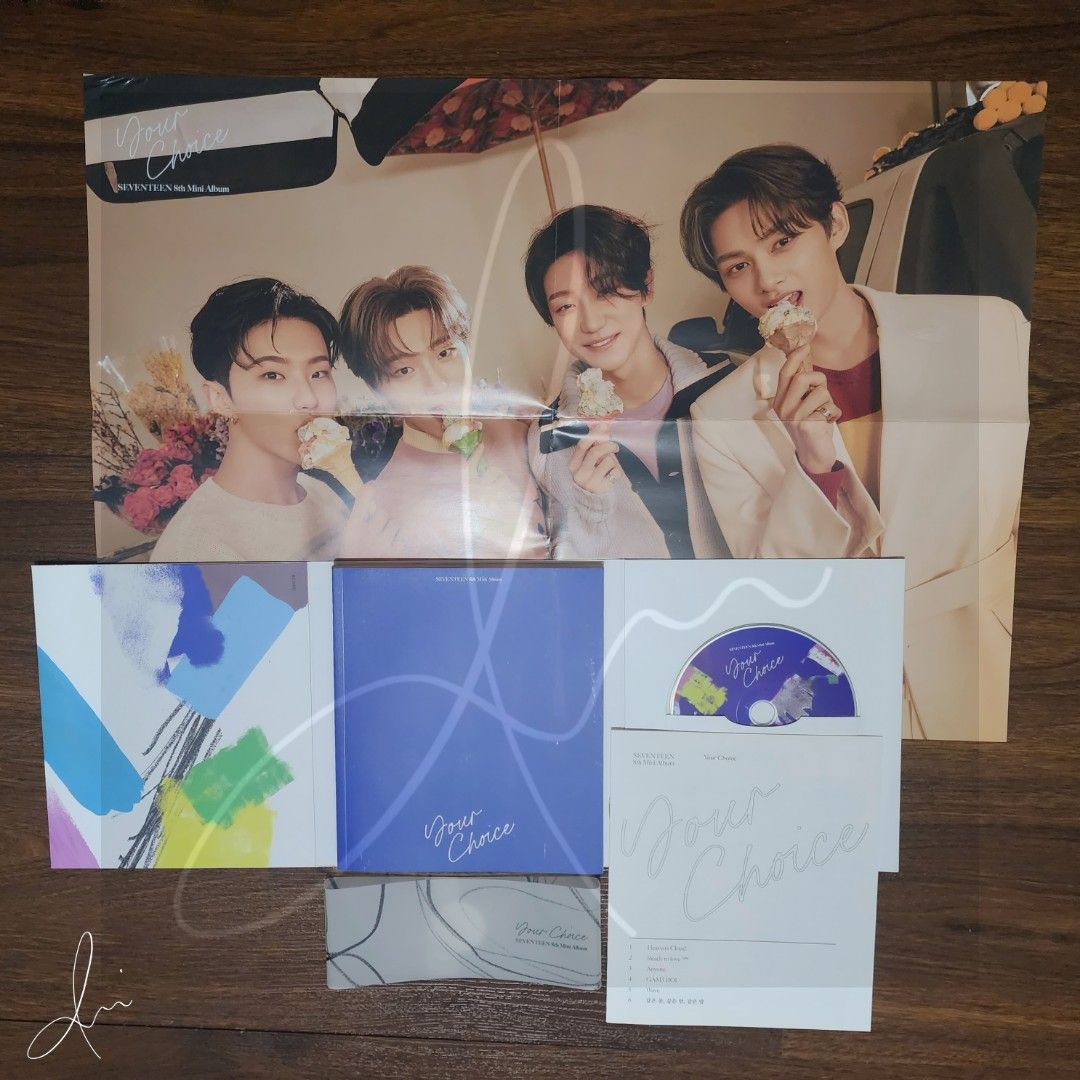 SEVENTEEN Your Choice Album with inclusions, Hobbies & Toys ...
