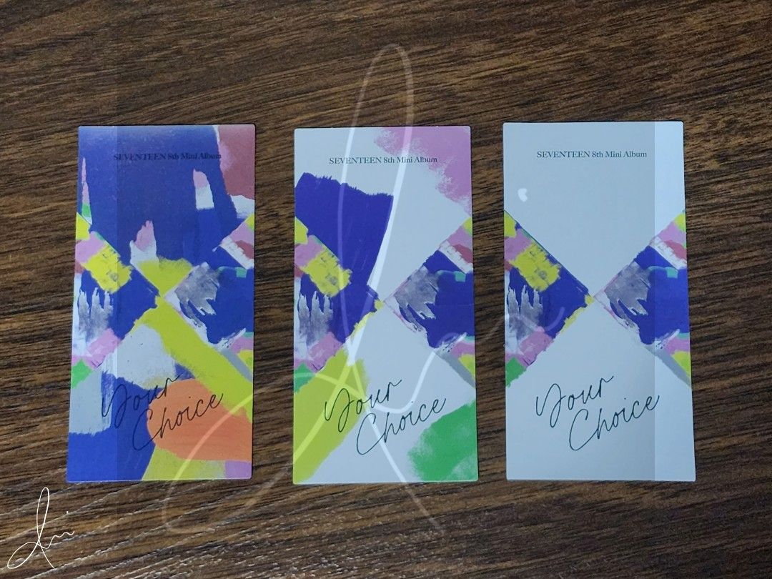SEVENTEEN Your Choice Album with inclusions, Hobbies & Toys ...